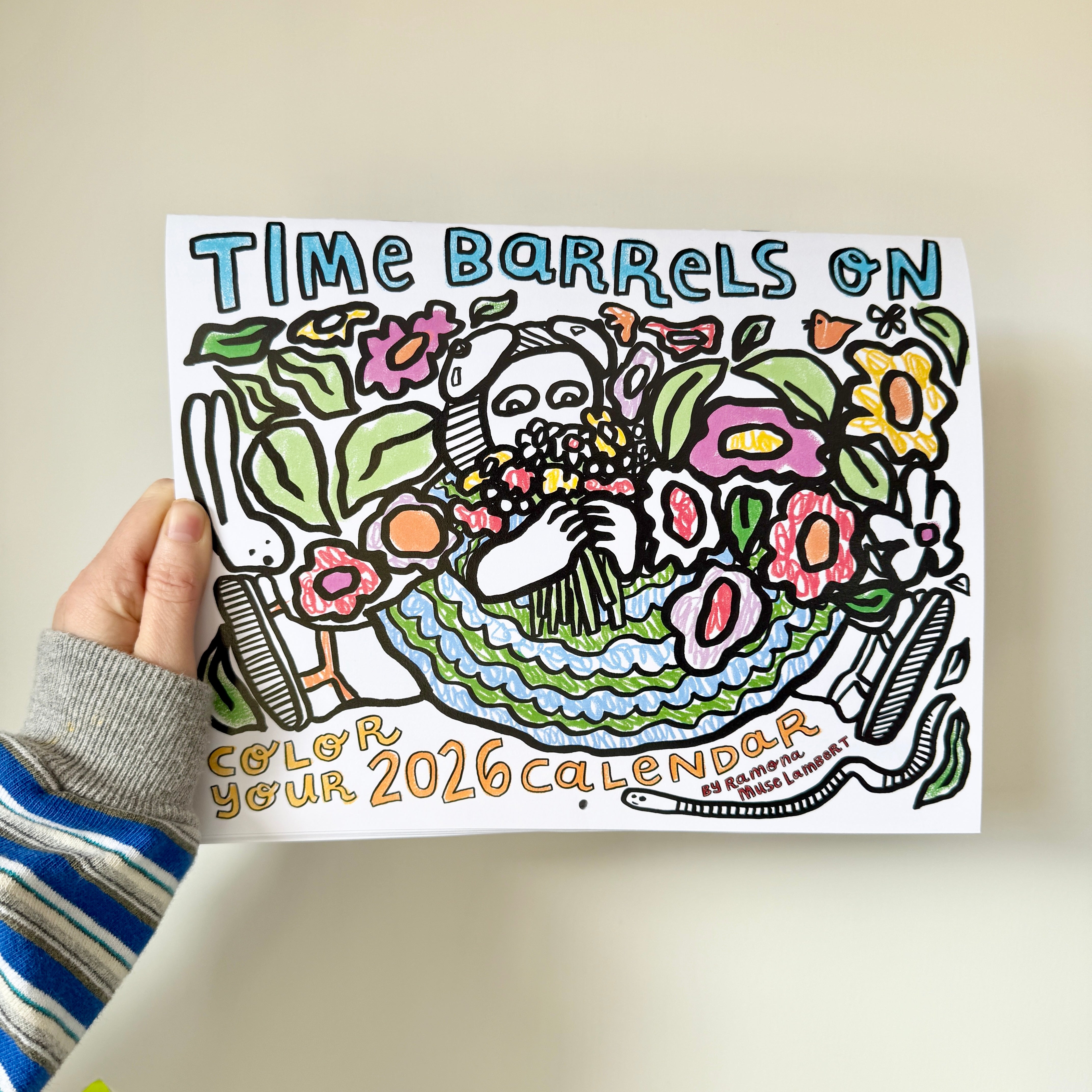 Color Your Calendar 2026 – Ramona Muse Lambert